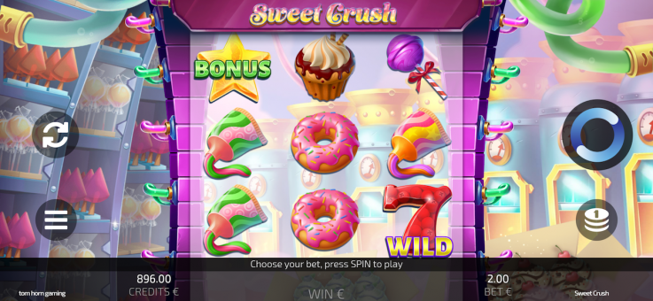 Tom Horn Gaming | Sweet Crush