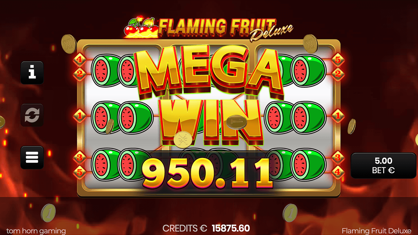 Tom Horn Gaming | Flaming Fruit Deluxe