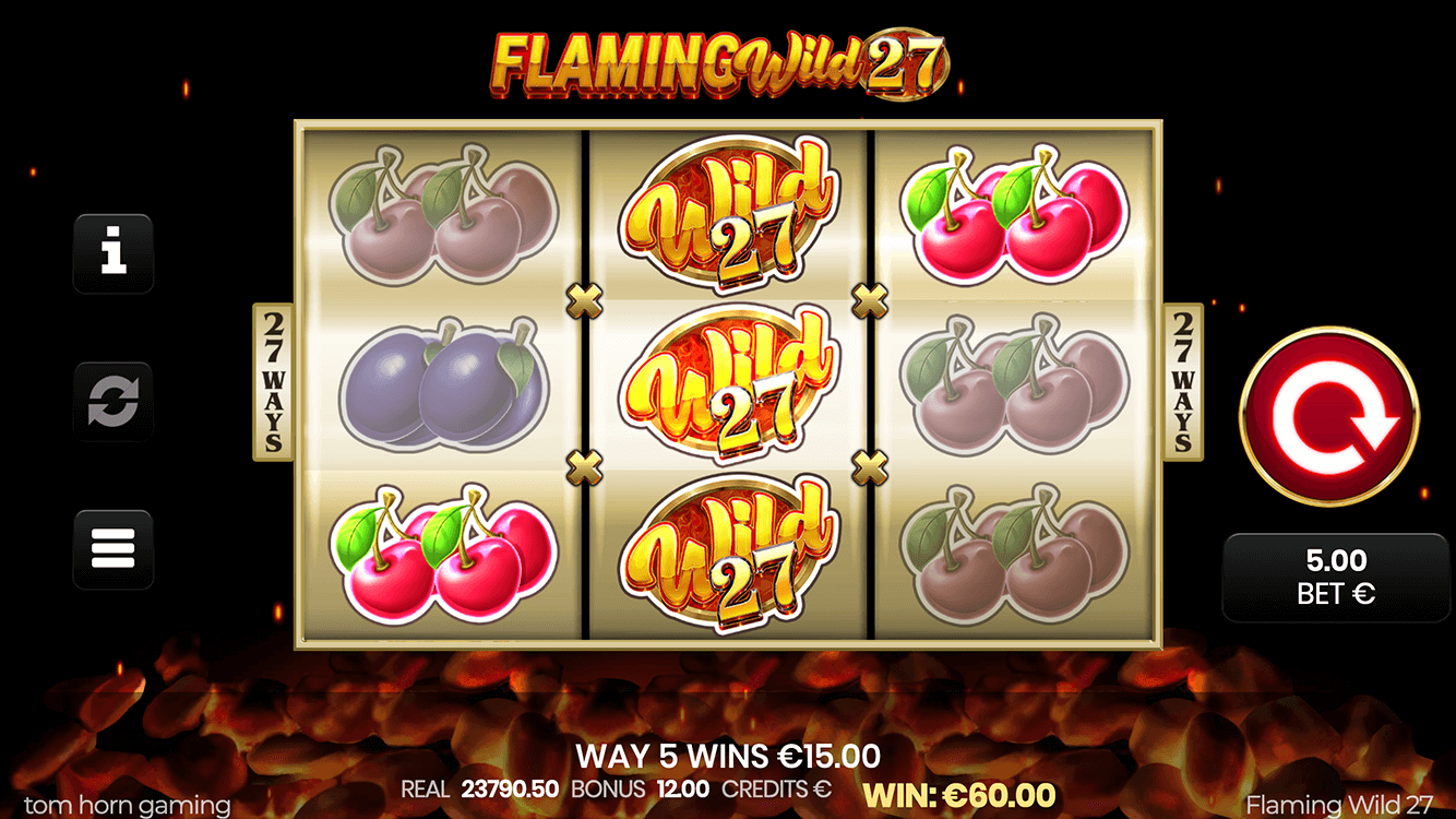 Tom Horn Gaming | Flaming Wild 27