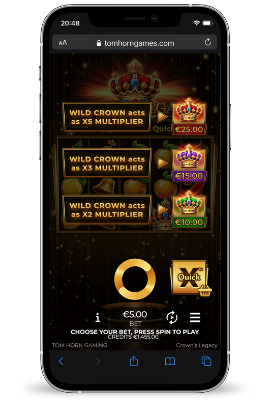 Tom Horn Gaming | Crown's Legacy