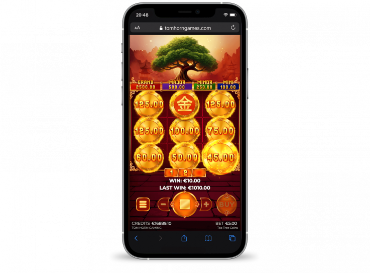 Tom Horn Gaming | Tao Tree Coins