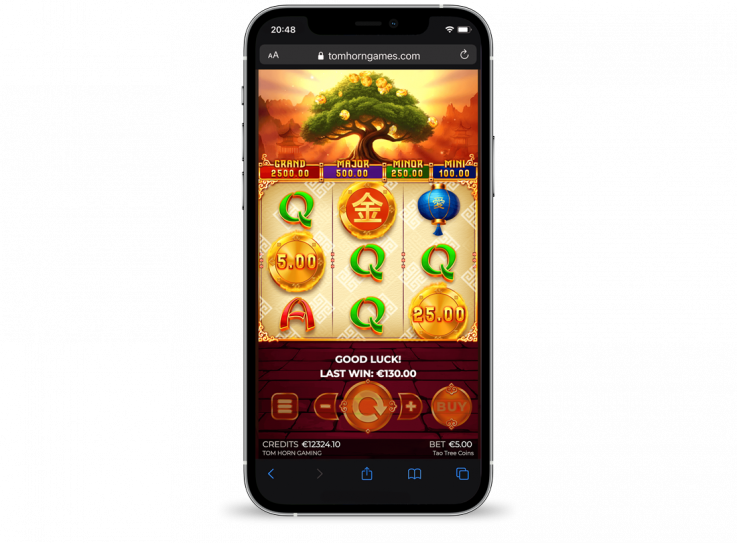 Tom Horn Gaming | Tao Tree Coins